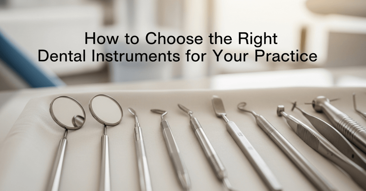 How to Choose the Right Dental Instruments for Your Practice